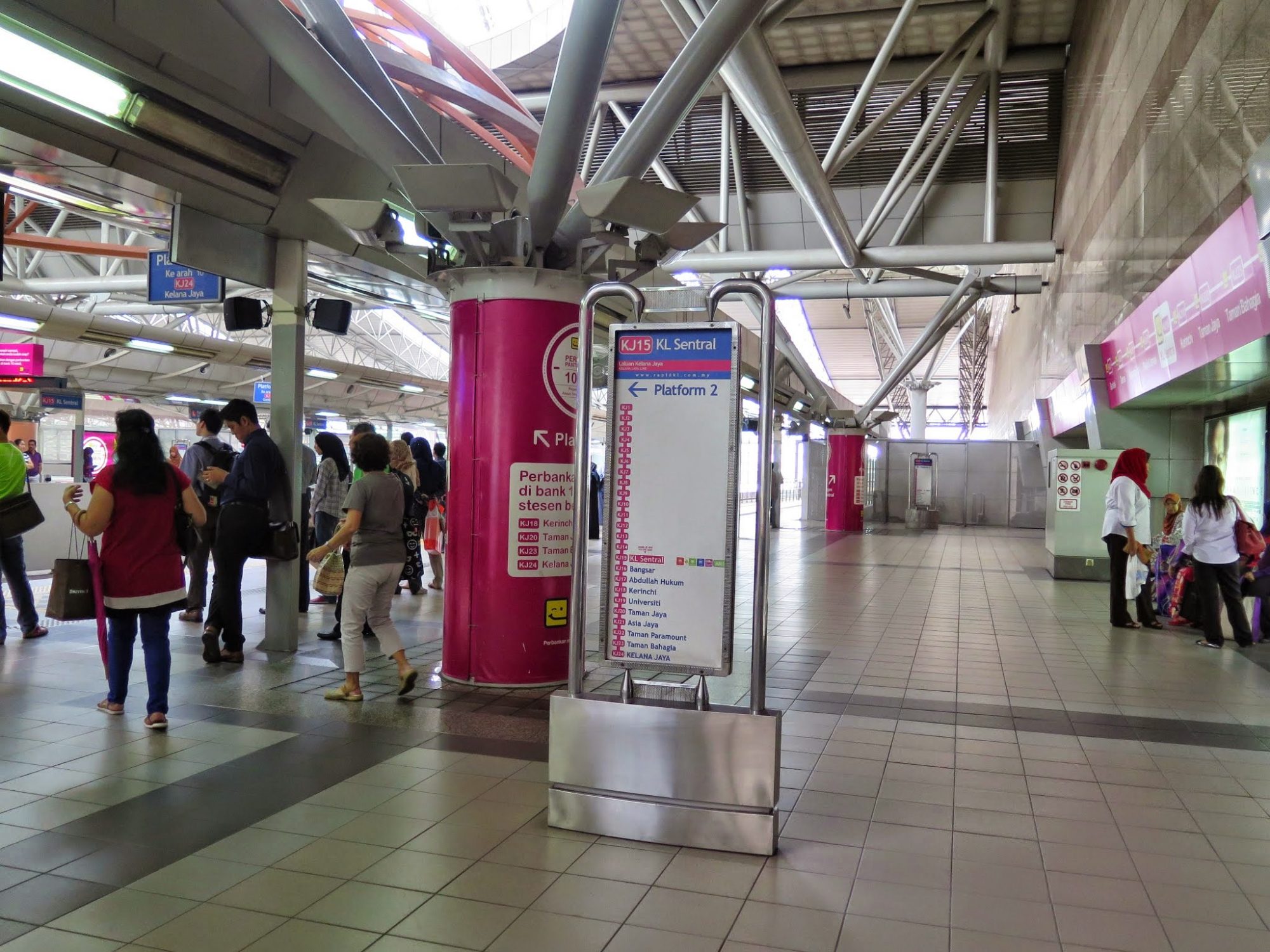 Stesen Sentral Kuala Lumpur, transport hub that links KL metropolitan ...