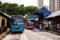 Pekeliling Bus Terminal near Titiwangsa MRT, LRT & Monorail stations