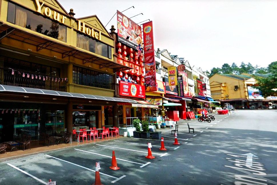 Gohtong Jaya town in Genting Highlands