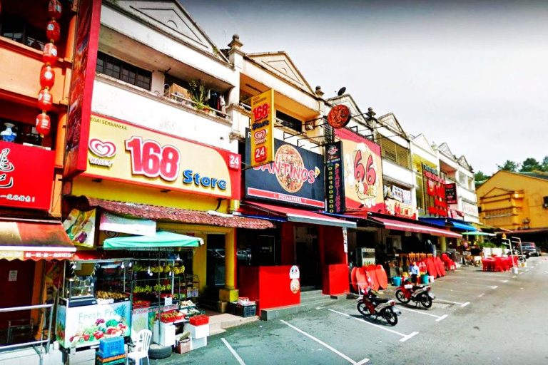 Gohtong Jaya town in Genting Highlands