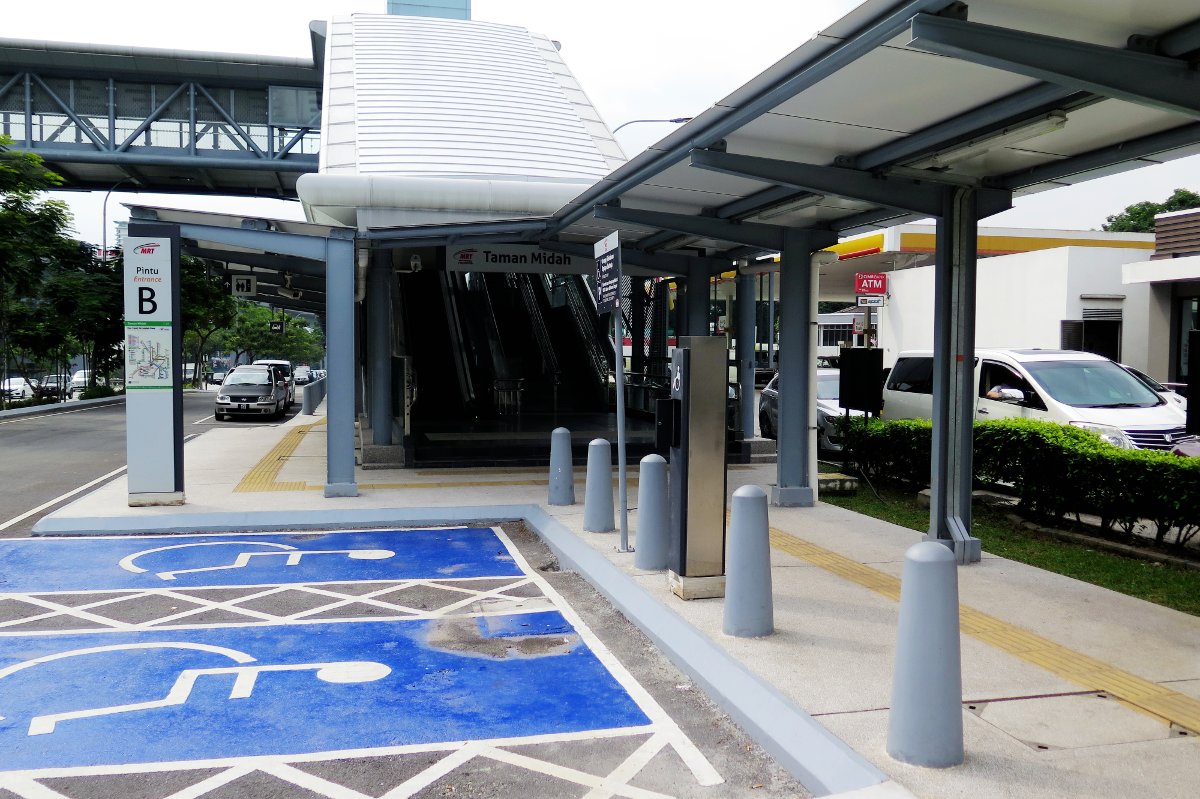 Taman Midah MRT Station